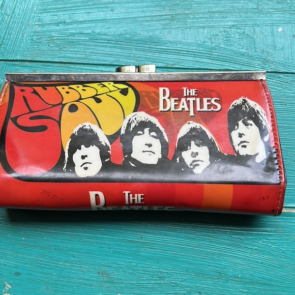 The Beatles | Bags | The Beatles Rubber Soul Wallet Purse Vintage ...